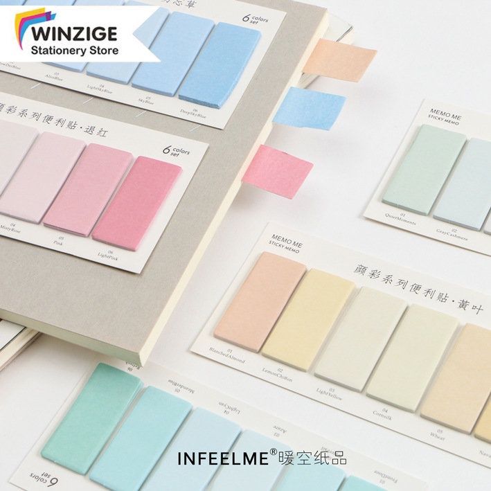 Winzige Giấy note ghi chú sticky notes memo pastel giấy note nhiều màu ...