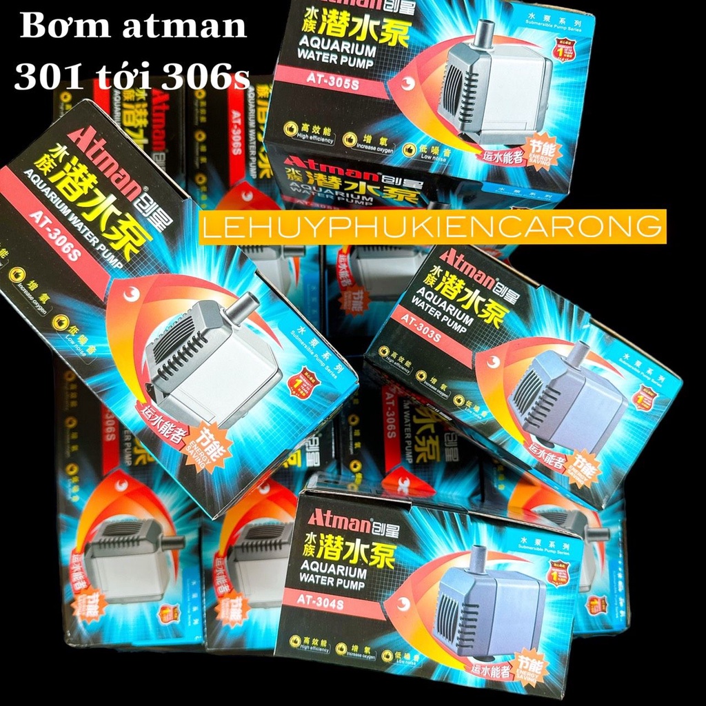 Bơm ATMAN AT-301S | 302S | 303S | 304S | 305S | 306S - Dòng Bơm Thế Hệ ...