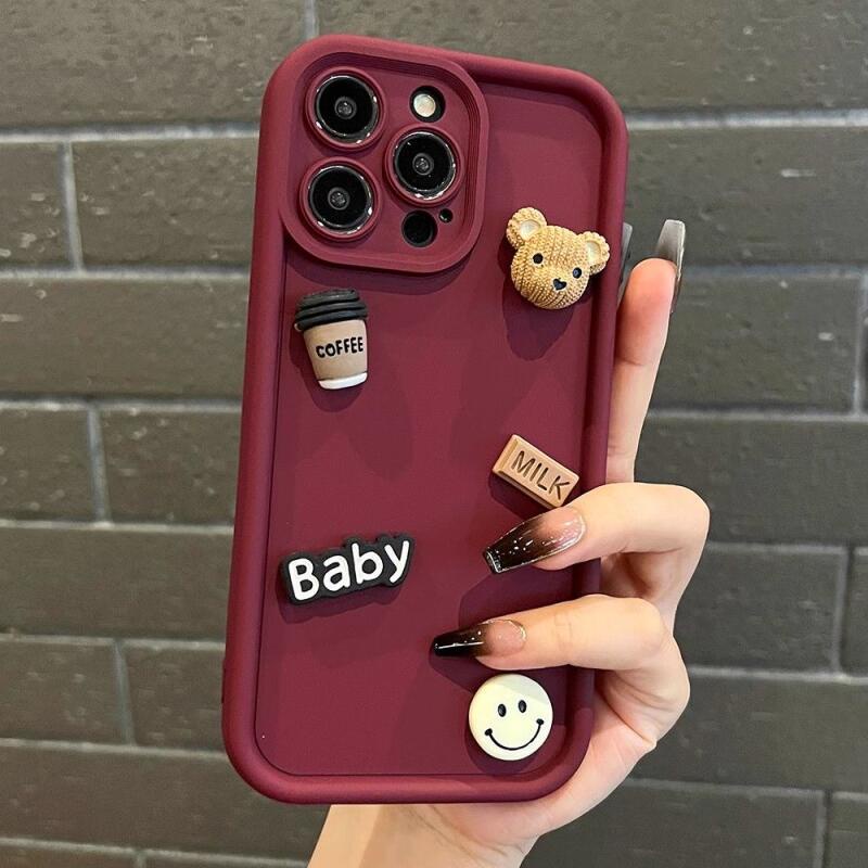 Ốp Điện Thoại Hình Ly Cà Phê Socola Cho iphone11 1213 pro max x xr xs ...