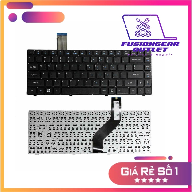 Bàn phím laptop Acer Aspire One Cloudbook AO1-431 Bảo Hành Chính Hãng 9 ...