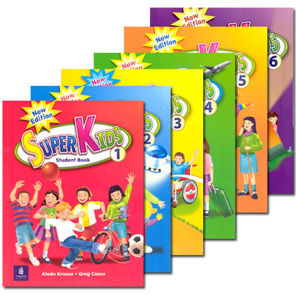 Sách - SuperKids 1 2 3 - Super Kids - bộ 2 cuốn (Bản màu, kèm audio ...