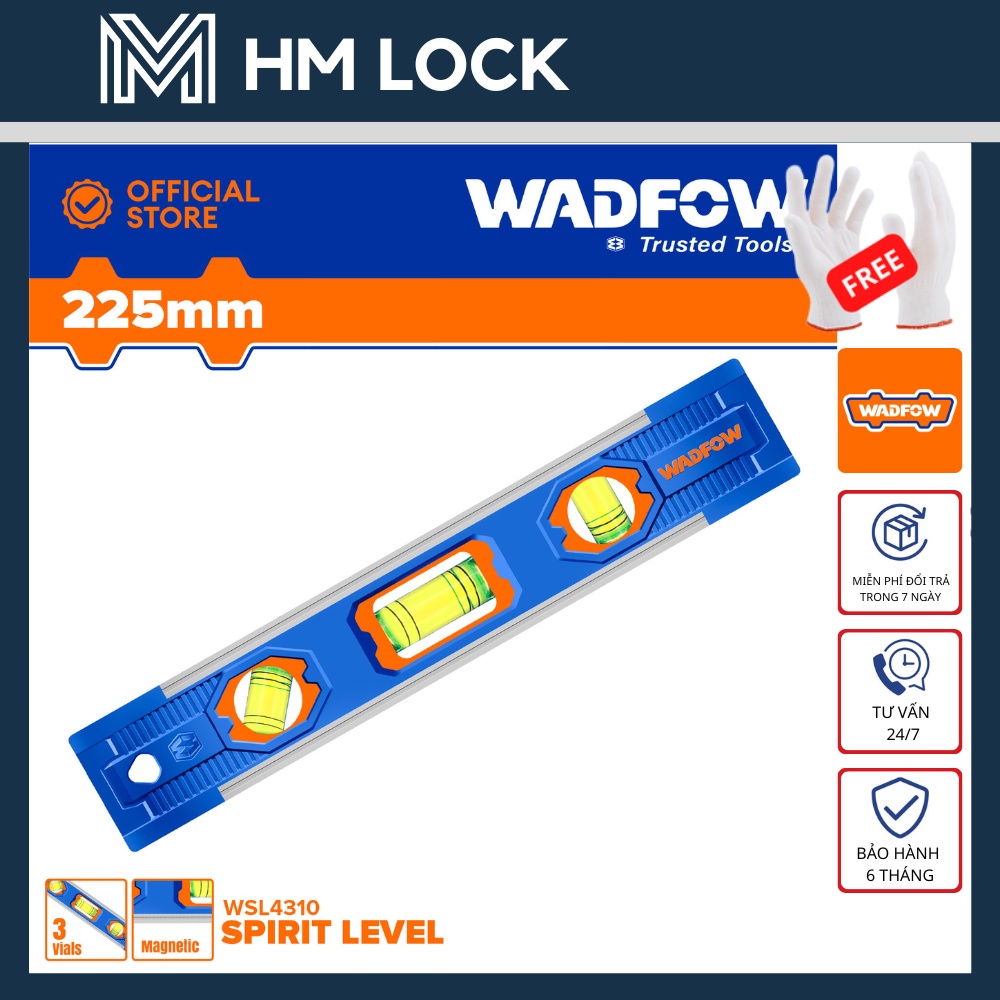 THƯỚC THỦY MINI 225MM (BỌC NHÔM VÀ NHỰA ABS) WADFOW - HÀNG CHÍNH HÃNG ...