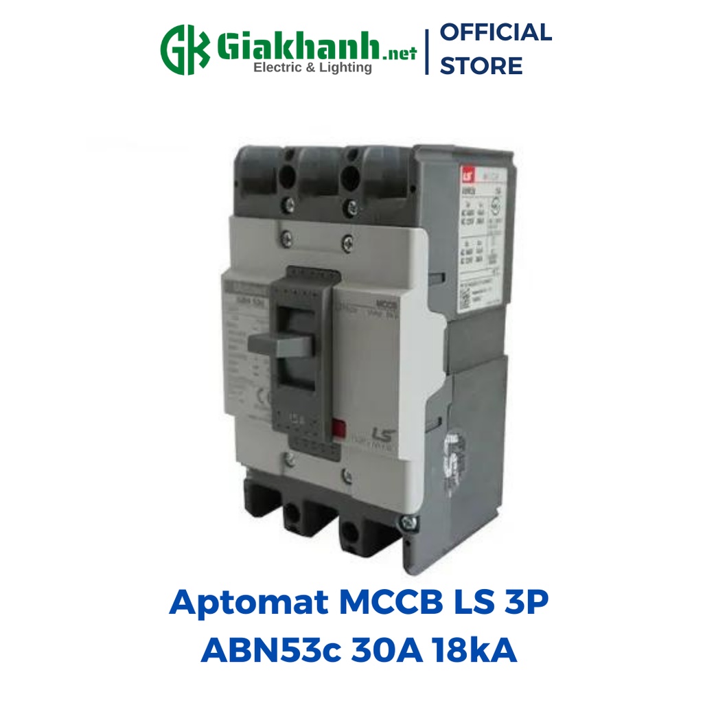Aptomat MCCB LS 3P ABN53c 30A 18kA | Shopee Việt Nam