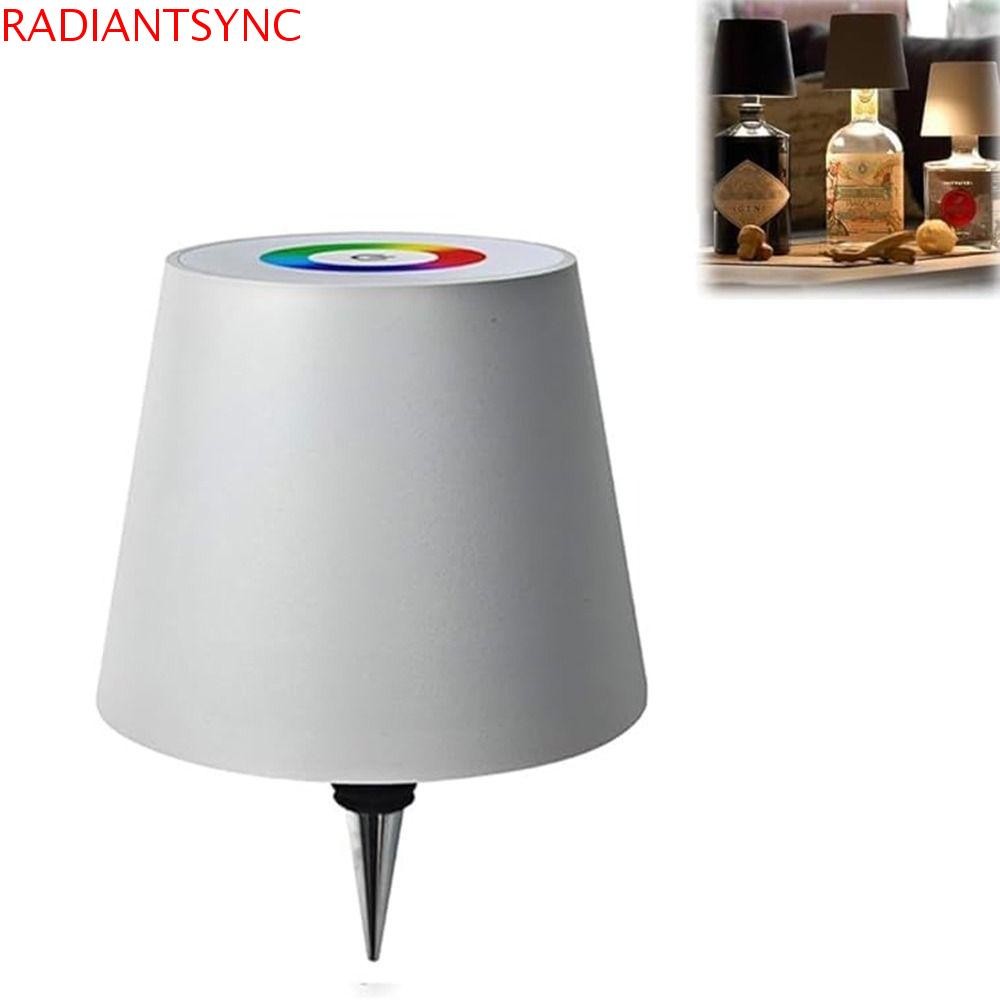 Đèn chai rượu vang RADIANTSYNC, Đầu đèn chai không dây sáng tạo, Đèn LED cảm ứng di động bền bỉ ...