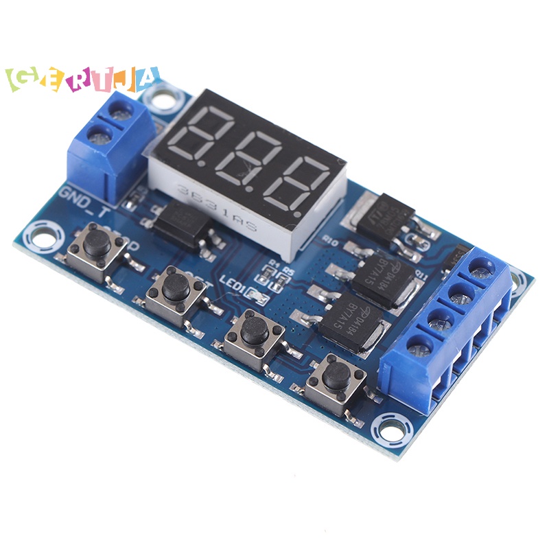 Mô Đun Rơ Le Kỹ Thuật Số dc 6-30v Màn Hình led Đôi mos | Shopee Việt Nam