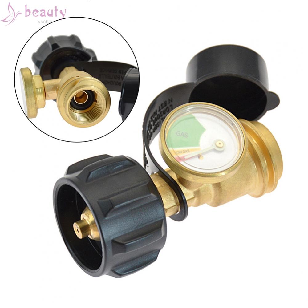 BEAUTYVE~High Quality Brass Propane Tank Gauge Accurate Gas Level ...