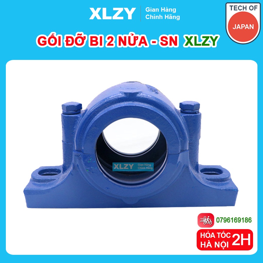 Gối đỡ vòng bi hai nửa SN SN208 - SN209 - SN210 - Gối đỡ bi 2 nửa XLZY - vongbihanoi | Shopee ...
