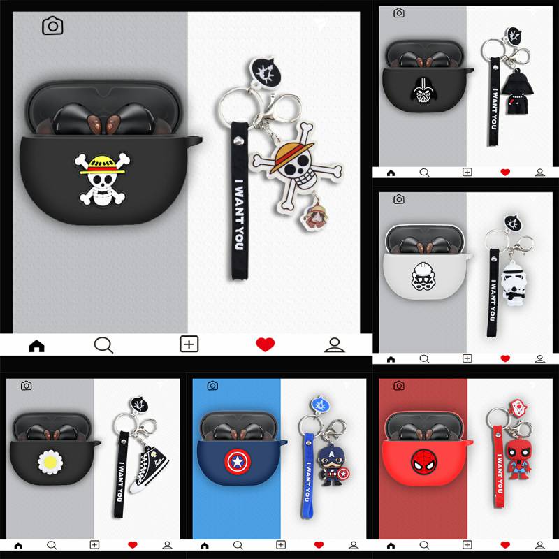 B408 Soundpeats AIR4 PRO case / AIR4 LITE / AIR4 CASE Silicone Protective Case Dust-proof ...