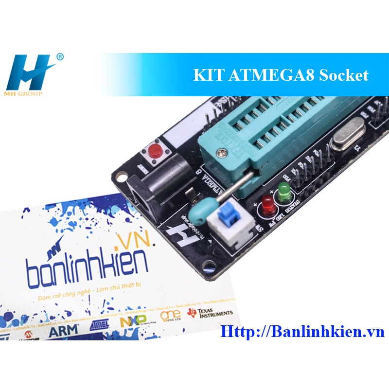 Bảng Mạch Lập Trình KIT ATMEGA8 Socket | Shopee Việt Nam