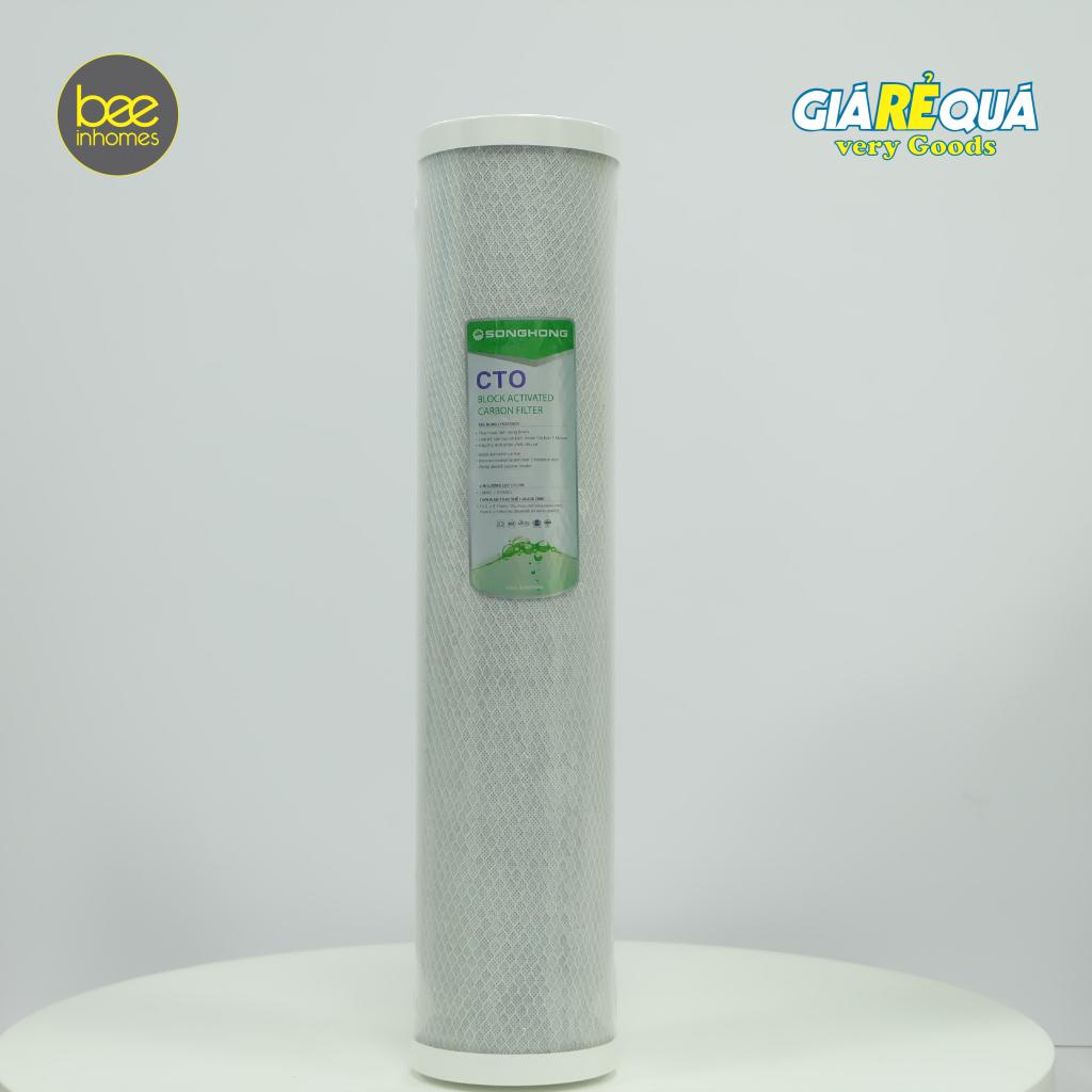 Lõi lọc chặn CTO 20inch béo, jumbo Song Hong Water, chính hãng | Shopee ...