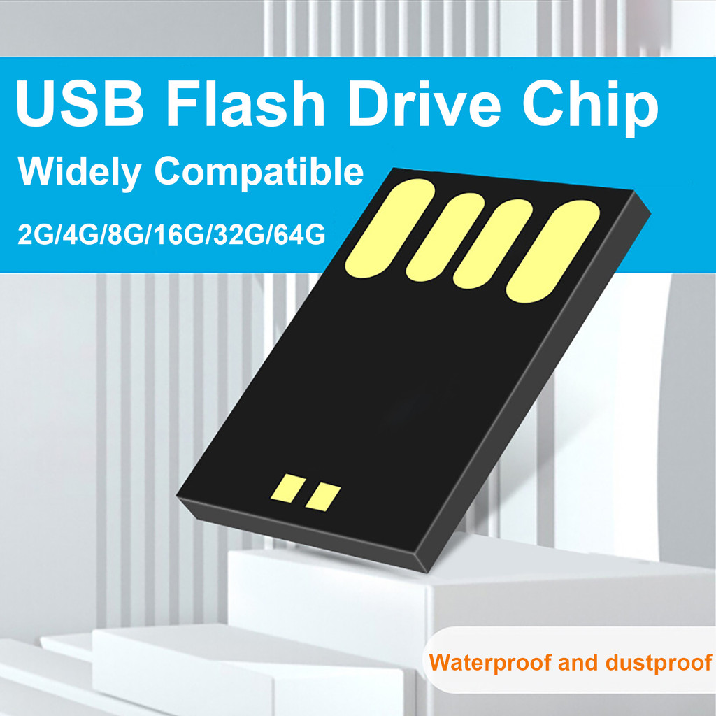 [Ky] Chip Ổ Đĩa Flash USB Truyền Tốc Độ Cao Bộ Nhớ Lớn Mini USB2.0 ...