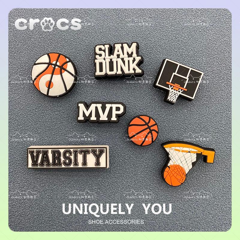 sticker dép crocs Bóng rổ jibbitz crocs charm dép crocs stiker dép ...