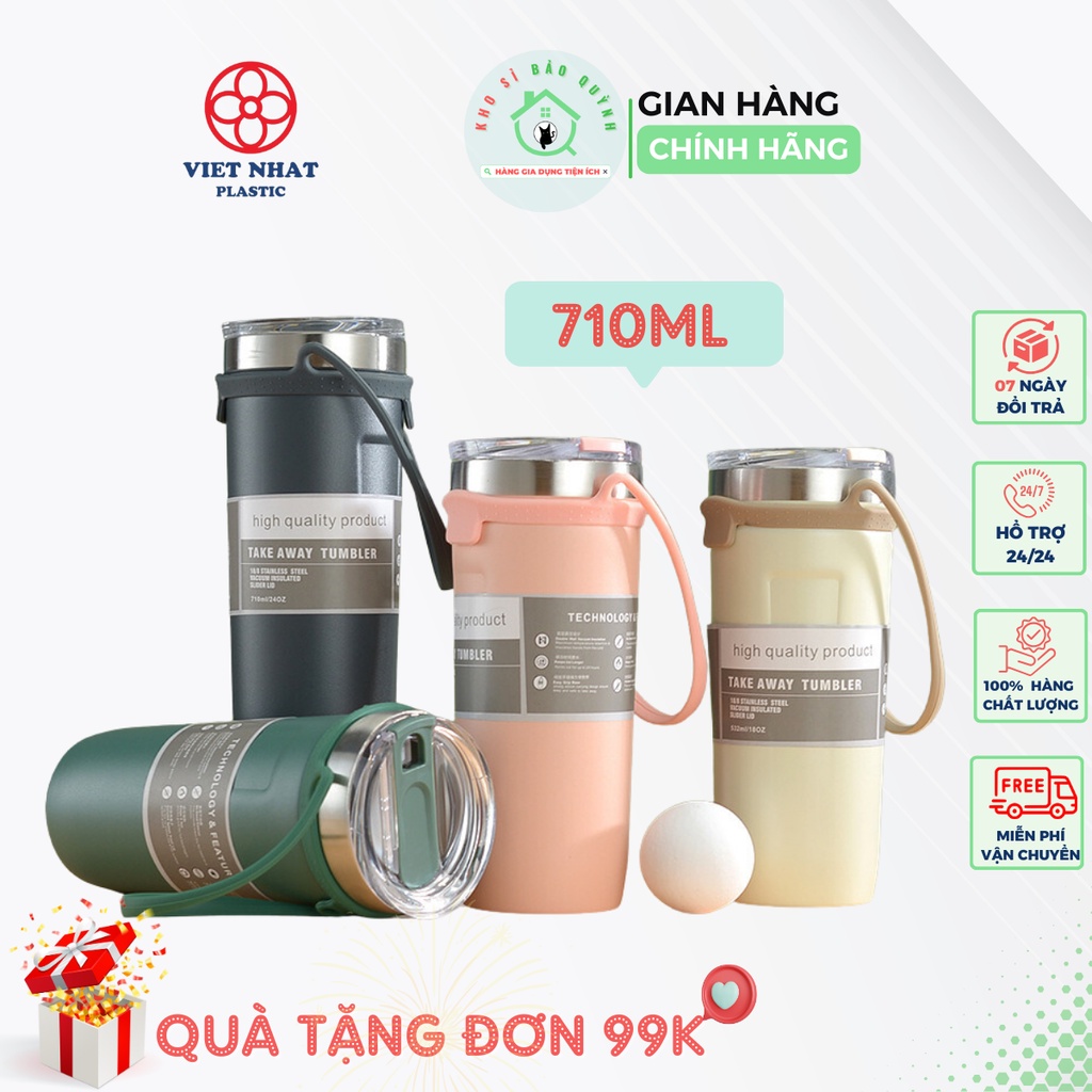 Ly Giữ Nhiệt Inox 304 Chính Hãng Tumi Cao Cấp Giữ Nhiệt 8-10 Tiếng 710ml Có Quai Xách Tiện Dụng ...