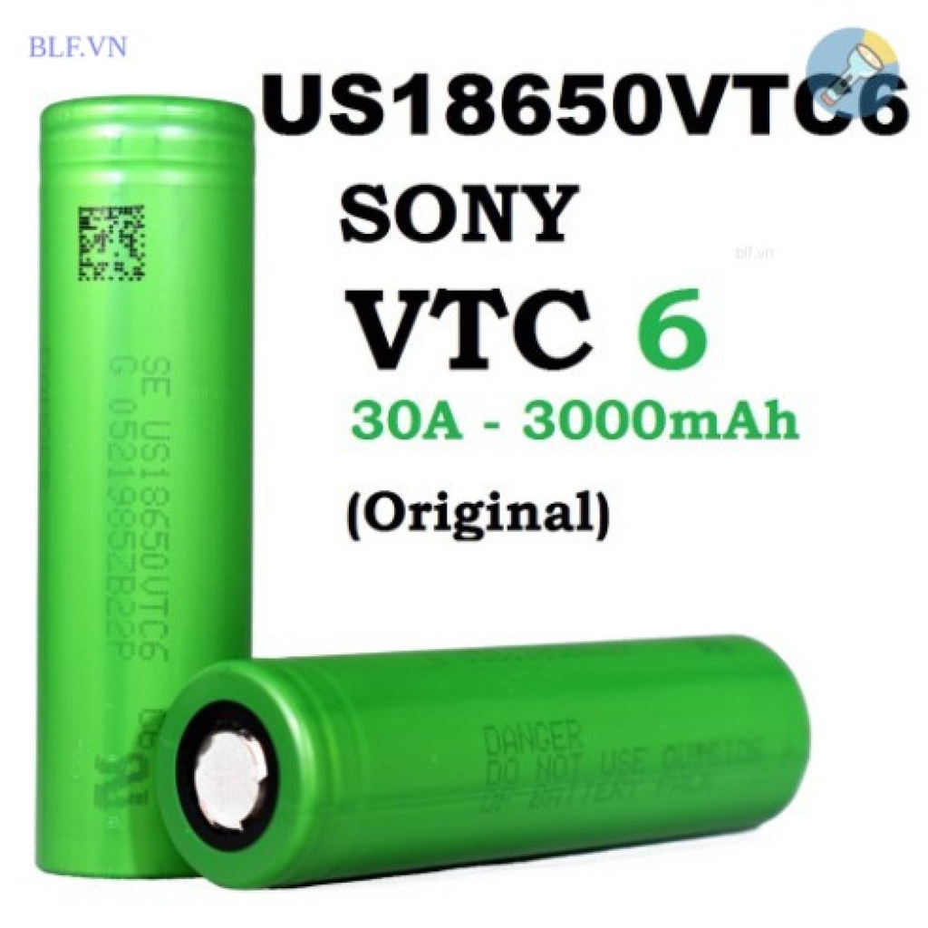 Pin xả cao 18650 Sony VTC6 US18650VTC6 30A 3000mAh - Hàng chính hãng ...