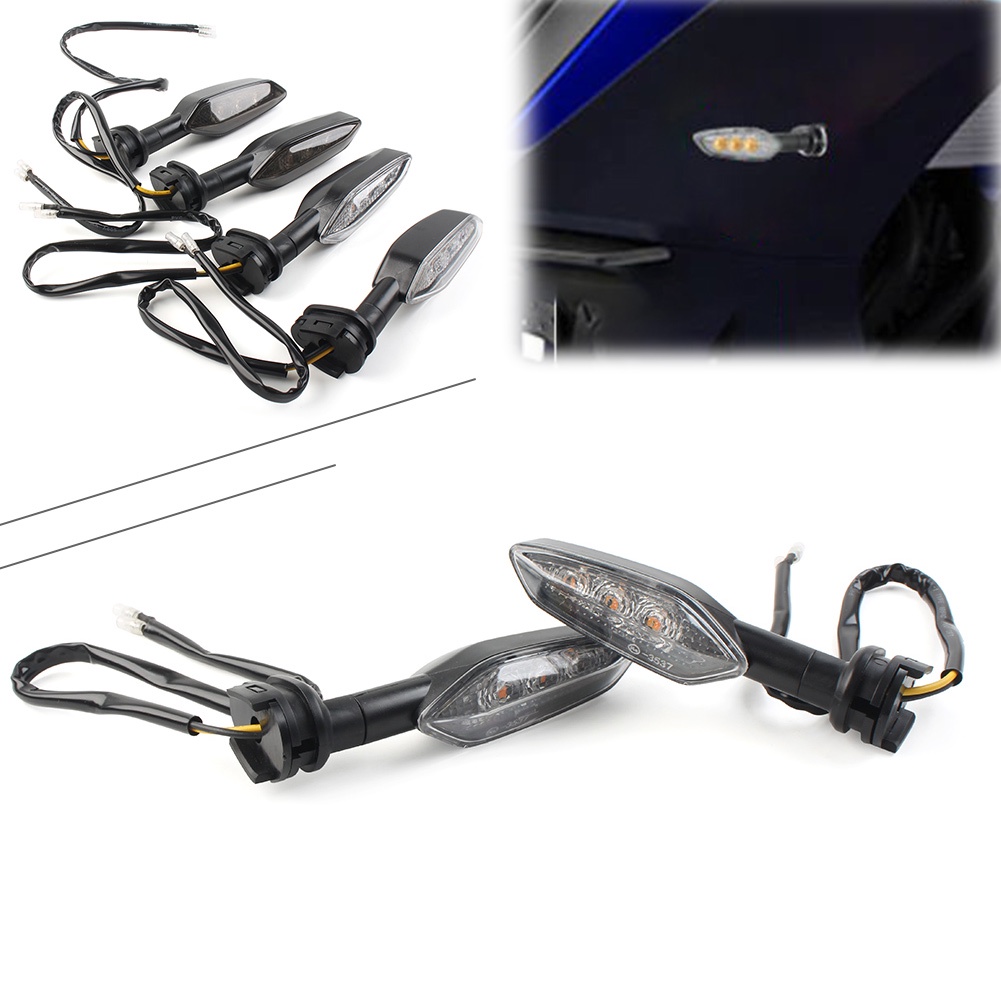 1 Cặp Đèn LED báo rẽ xe máy Đèn báo nhấp nháy cho YAMAHA FZ 16 250 FZS ...
