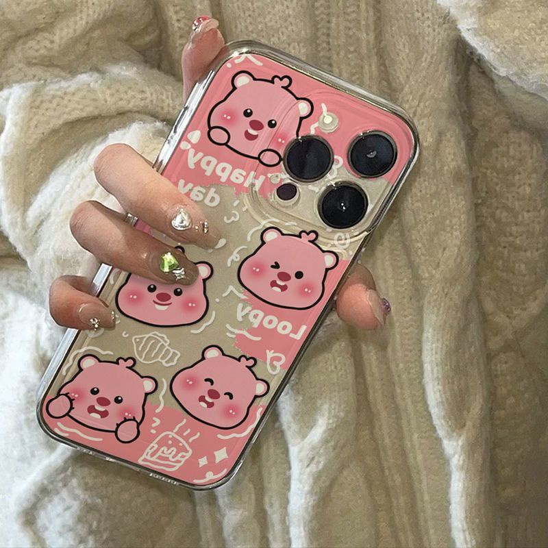 Ốp Điện Thoại Màu Hồng In Chữ Cho iphone 11 1213 pro max x xr xs max se ...