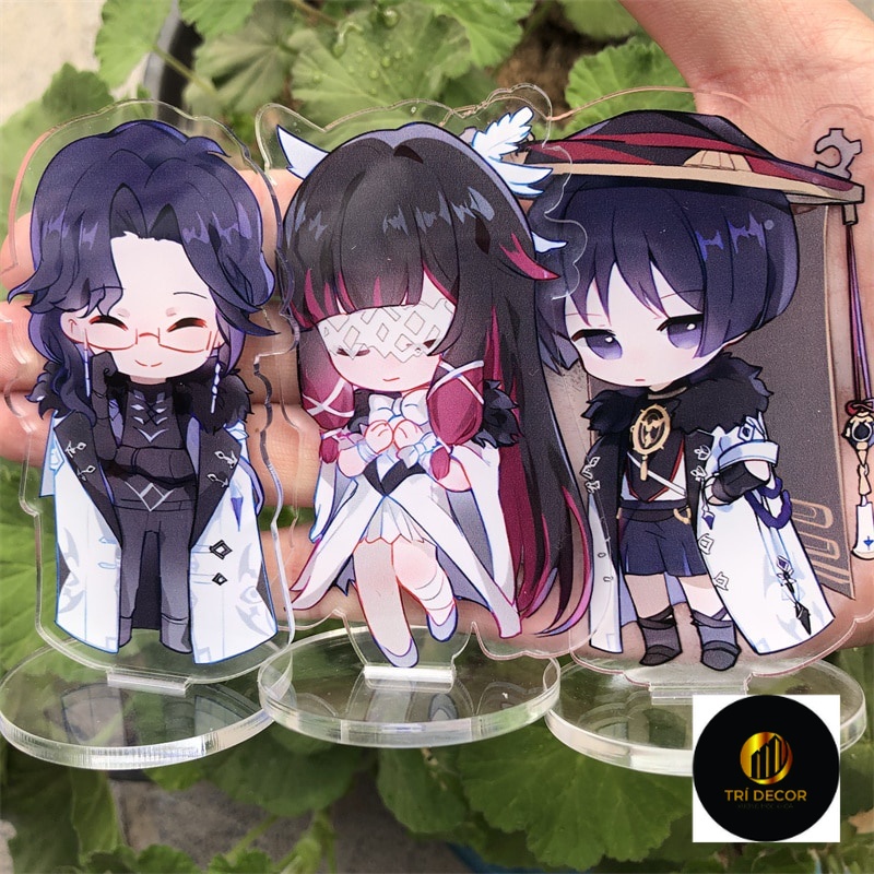 Mô hình Standee Game Genshin Impact Shenhe Eula Fatui Doctor Dottore ...