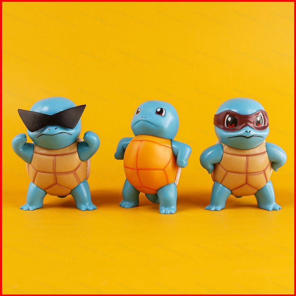 Ere1 Mô Hình Đồ Chơi Nhân Vật ninja Rùa squirtle Trong pokemon | Shopee Việt Nam