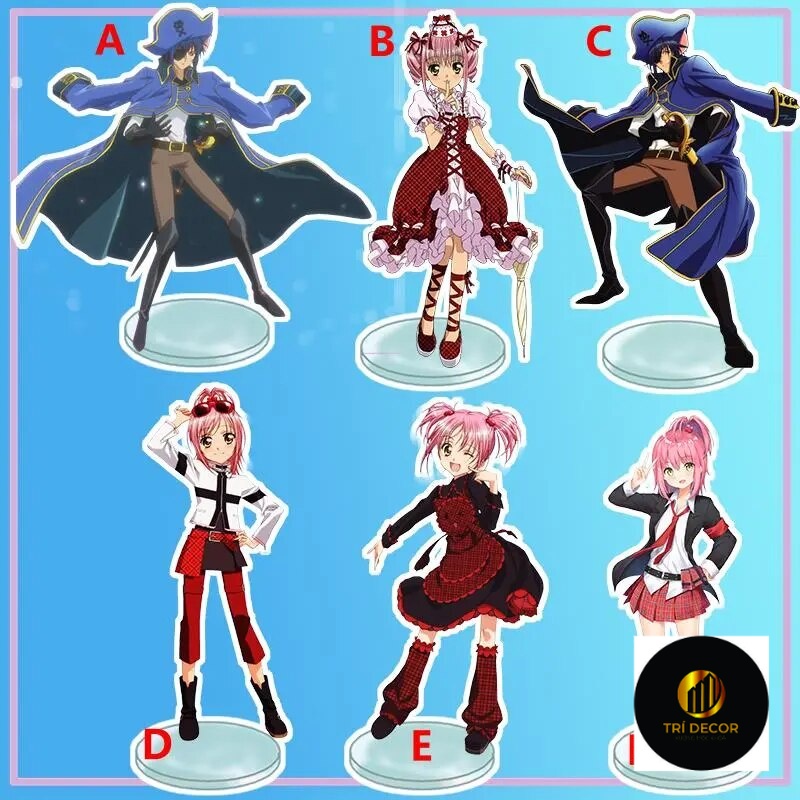 Mô hình Standee Anime Stand Shugo Chara Hinamori Amu Yoru Acrylic ...