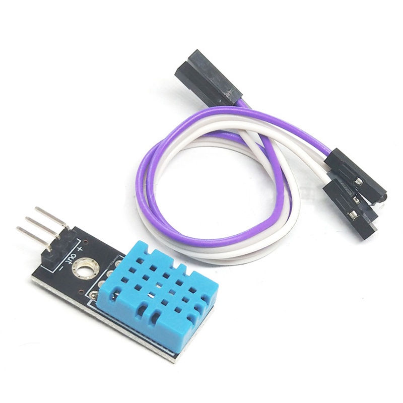 Mô-đun cảm biến nhiệt độ và độ ẩm tương đối DHT11 có cáp cho bộ Arduino ...