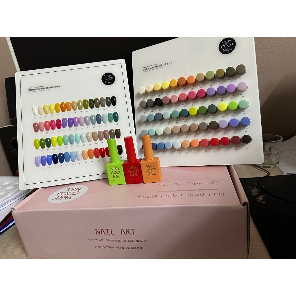 Set Sơn Gel Very Good Nail 60 Màu . Bộ Sơn Gel Tone Màu Hàn Quốc (tặng ...