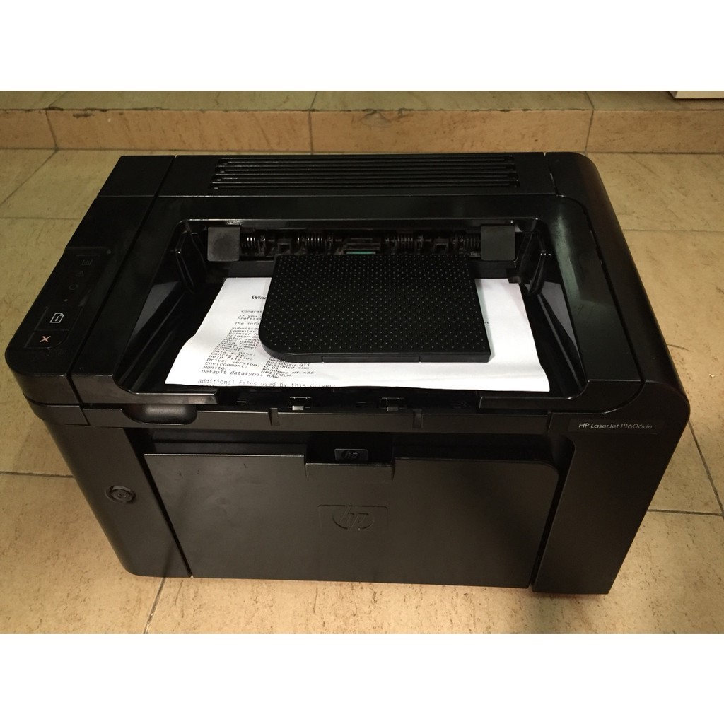 Máy In Văn Phòng 2 Mặt Qua Mạng Lan Tốc Độ Cao - HP 1606DN ( Hộp Mực ...