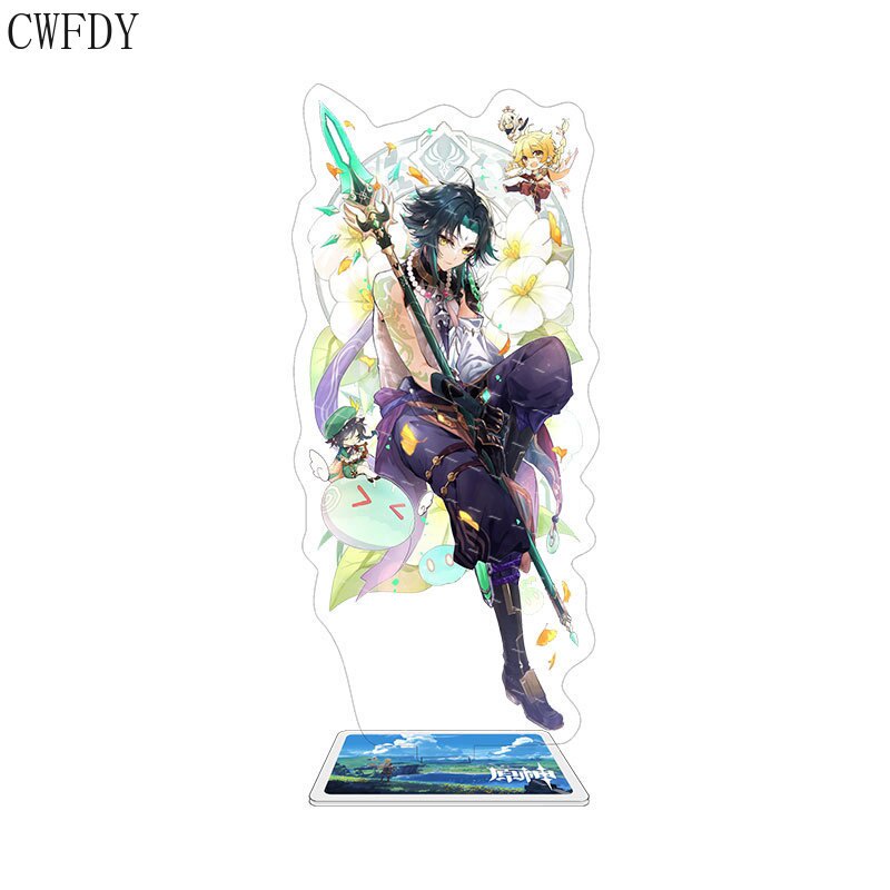 Mô hình Standee Game Genshin Impact Arcylic Stand Figure Hutao Ganyu ...