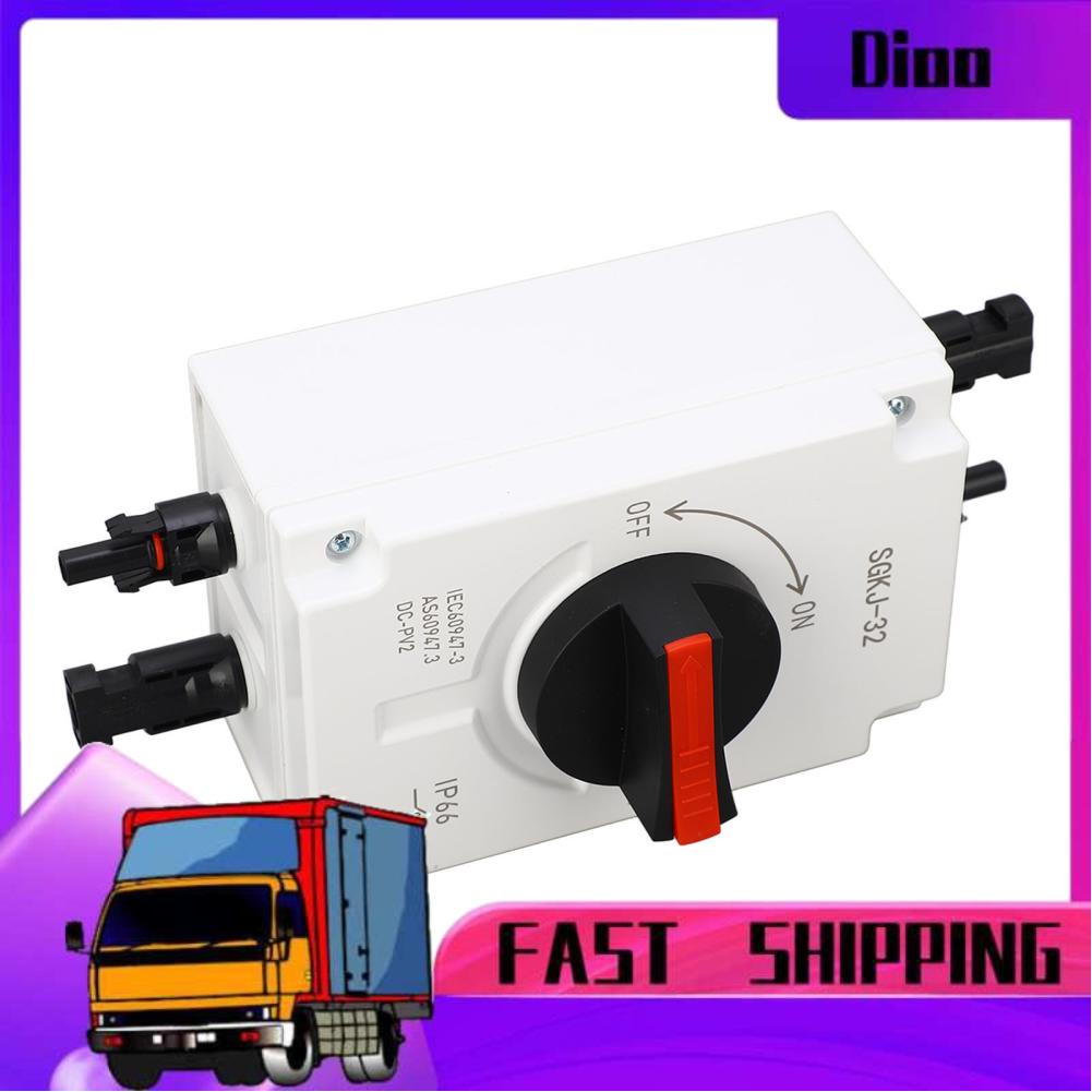 Dioo DC Isolator Switch Compact Flame Retardant IP66 Waterproof Good ...