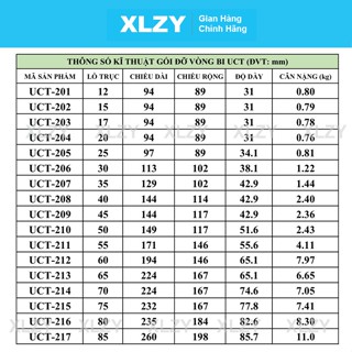 GỐI ĐỠ VÒNG BI UCT202 UCT203 UCT204 UCT205 UCT206 UCT207 GỐI ĐỠ BẠC ĐẠN XLZY - vongbihanoi ...