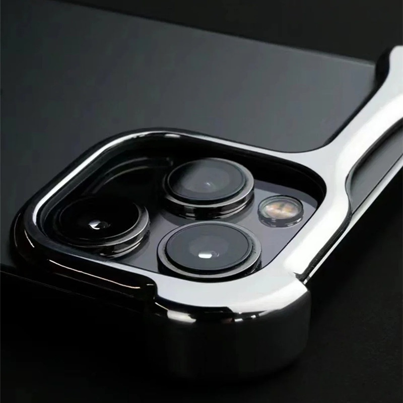 [JLK] Alien Metal Phone Case For iPhone 15 14 13 Pro Max With Lens Film ...