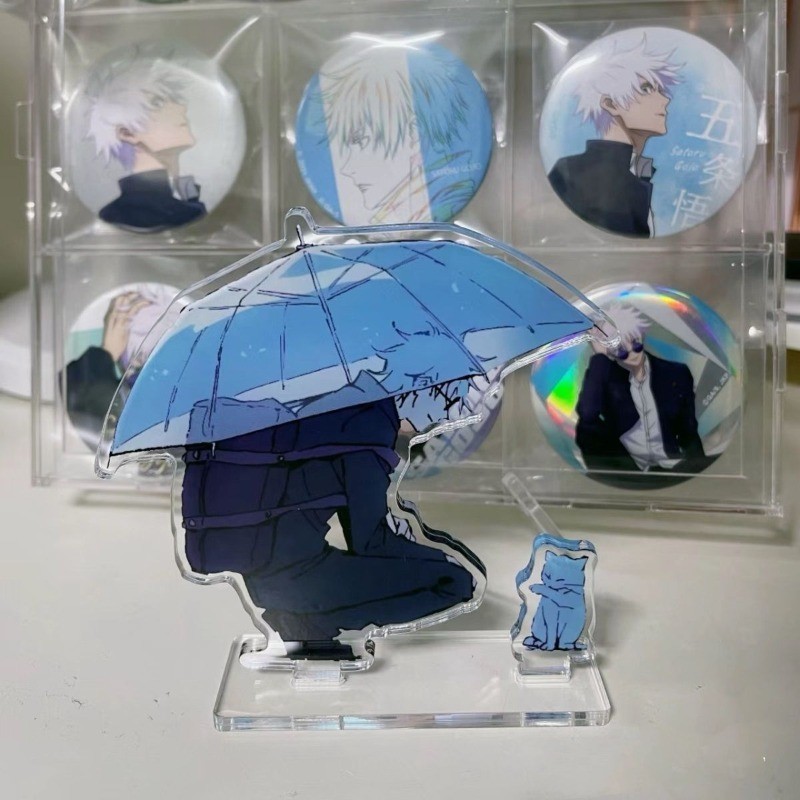 Mô Hình Standee Anime Gojo Satoru JJK Zhoushu Bằng Acrylic Họa Tiết ...