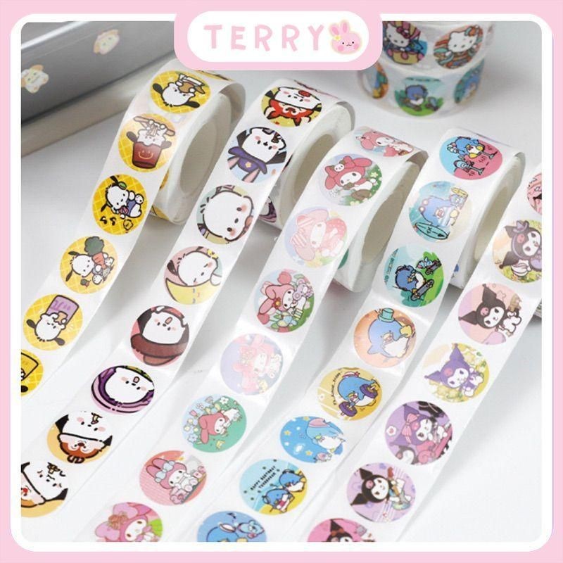 [SIÊU RẺ] Cuộn 500 miếng dán hoạt hình ngộ nghĩnh, tem dán sticker ...