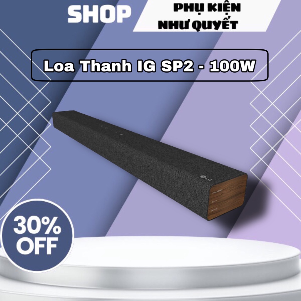 Loa thanh LG Soundbar SP2 2.1 100W HÀNG CHÍNH HÃNG | Shopee Việt Nam