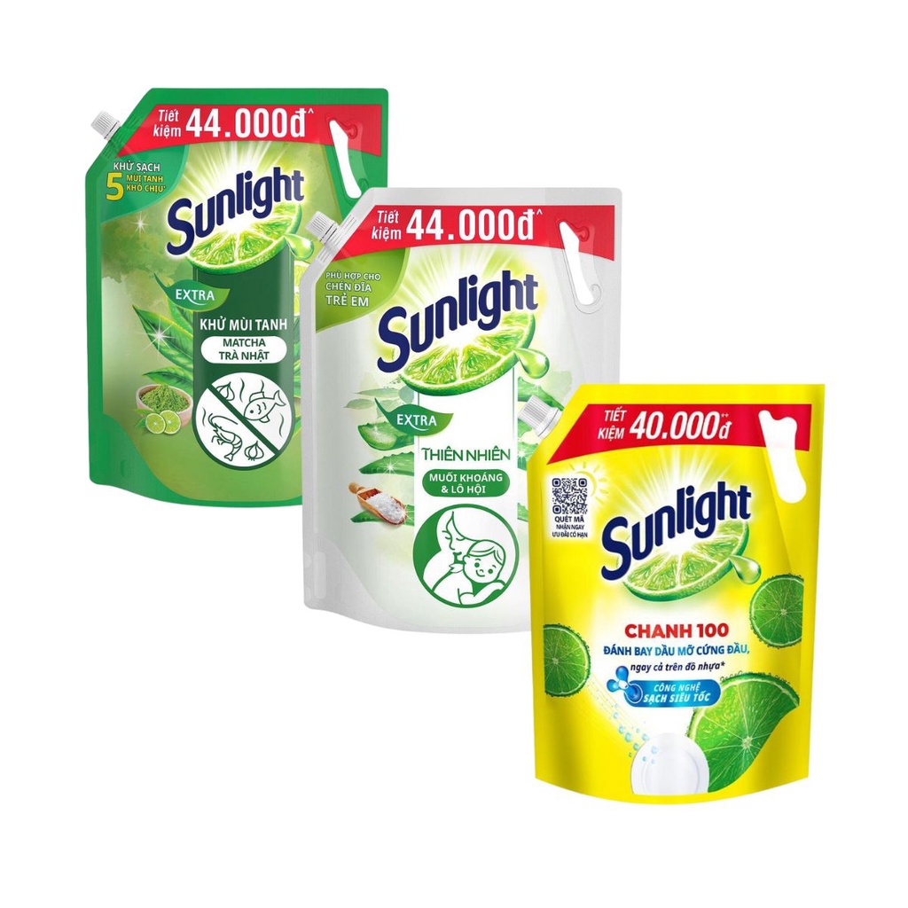 Nước Rửa Chén Sunlight Chanh Dạng Túi 3.1kg - Sản phẩm chăm sóc gia ...
