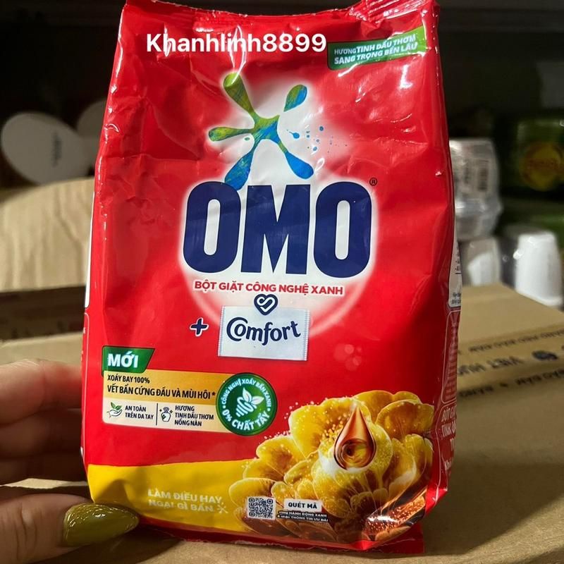 Bột Giặt Omo Comfort Tinh Dầu Thơm gói 350g | Shopee Việt Nam