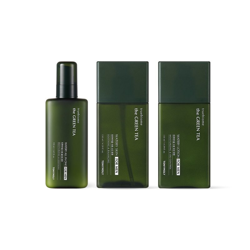 TONYMOLY The Green Tea Trubiome Watery All-in-one/Skin/Lotion for Men ...
