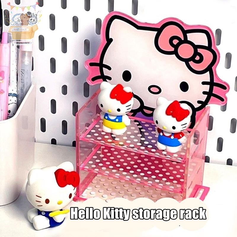 [Jjnzdd] Phim hoạt hình dễ thương Hello Kitty Ba lớp màu hồng trong ...