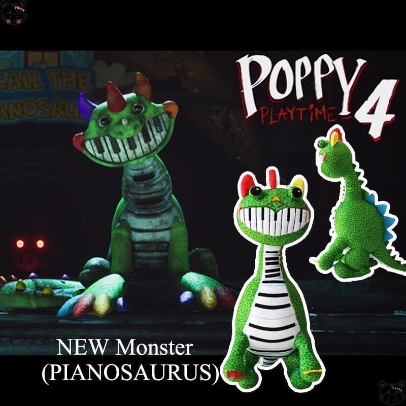 Poppy Playtime 4 Pianosaurus Thú Nhồi Bông Sang Trọng Trò Chơi Kinh Dị ...