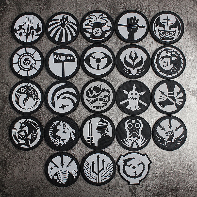 Scp Huy Hiệu Dán Ba Lô Đeo Cánh Tay Phản Quang In logo Nhiệm Vụ task ...