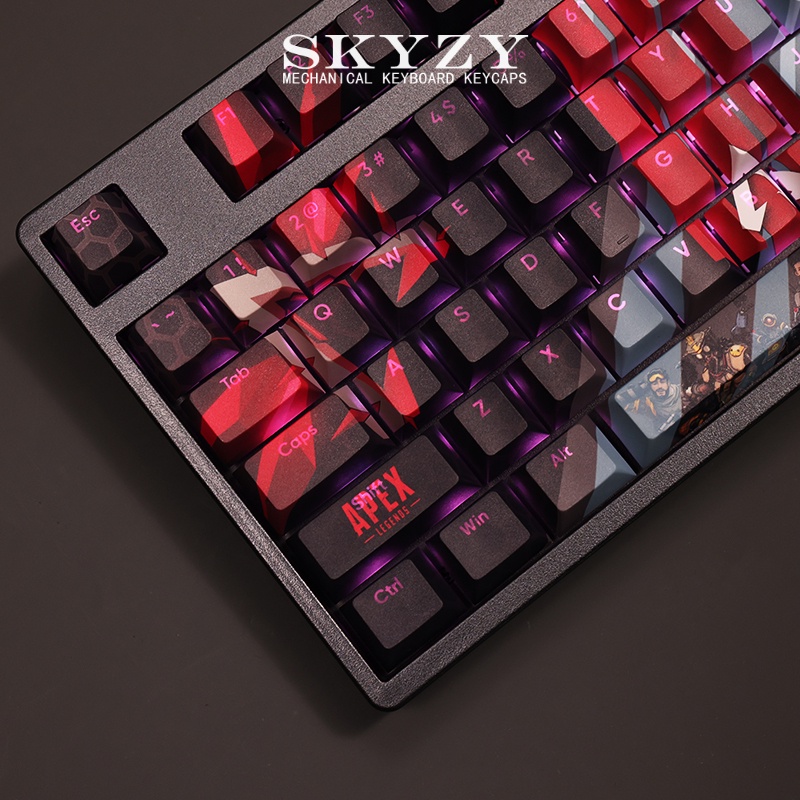 Apex Legends Keycaps Cherry Profil Anime PBT DYE SUB Bàn Phím Cơ Keycap ...