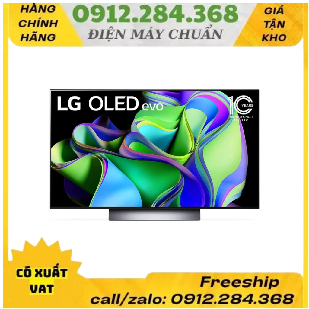 Tivi LG OLED evo C3 65 inch 2023 4K Smart TV | OLED65C3 | Shopee Việt Nam
