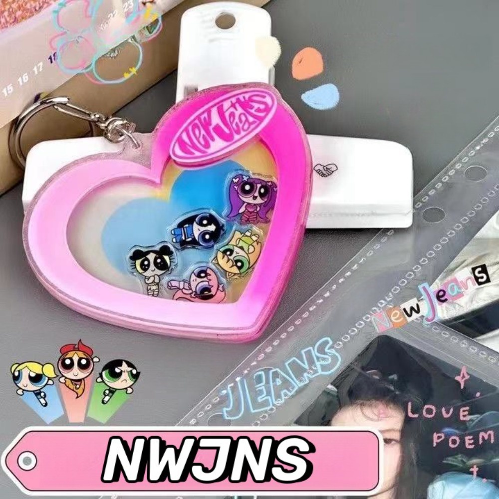 Móc Khóa acrylic Hình kpop idol idol nwjns Bunnyies the powerpuff girls ...