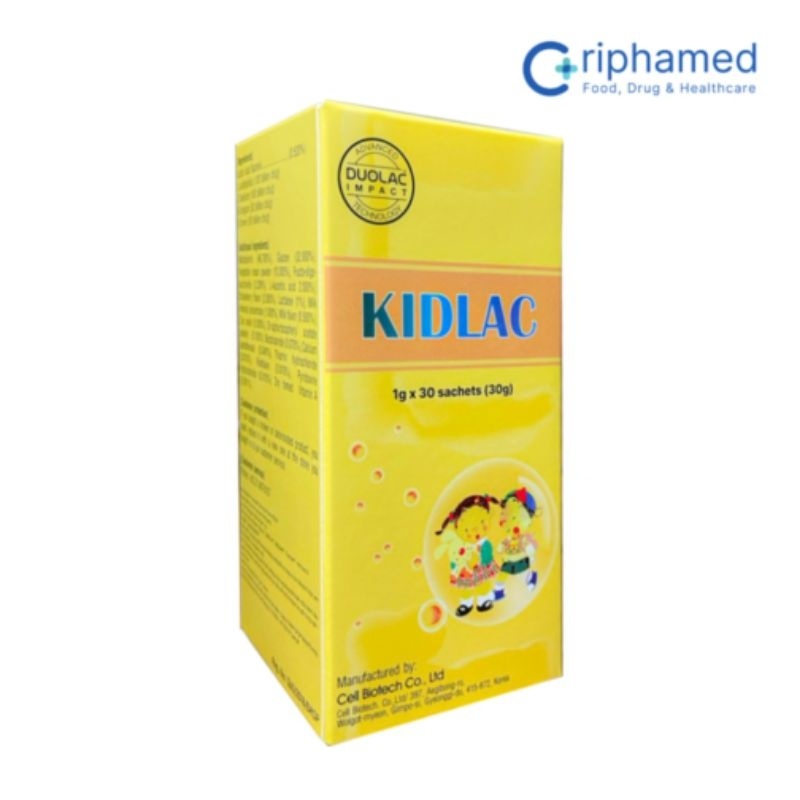 Men vi sinh hỗ trợ tiêu hóa cho trẻ KIDLAC ( hộp 30 gói ) | Shopee Việt Nam