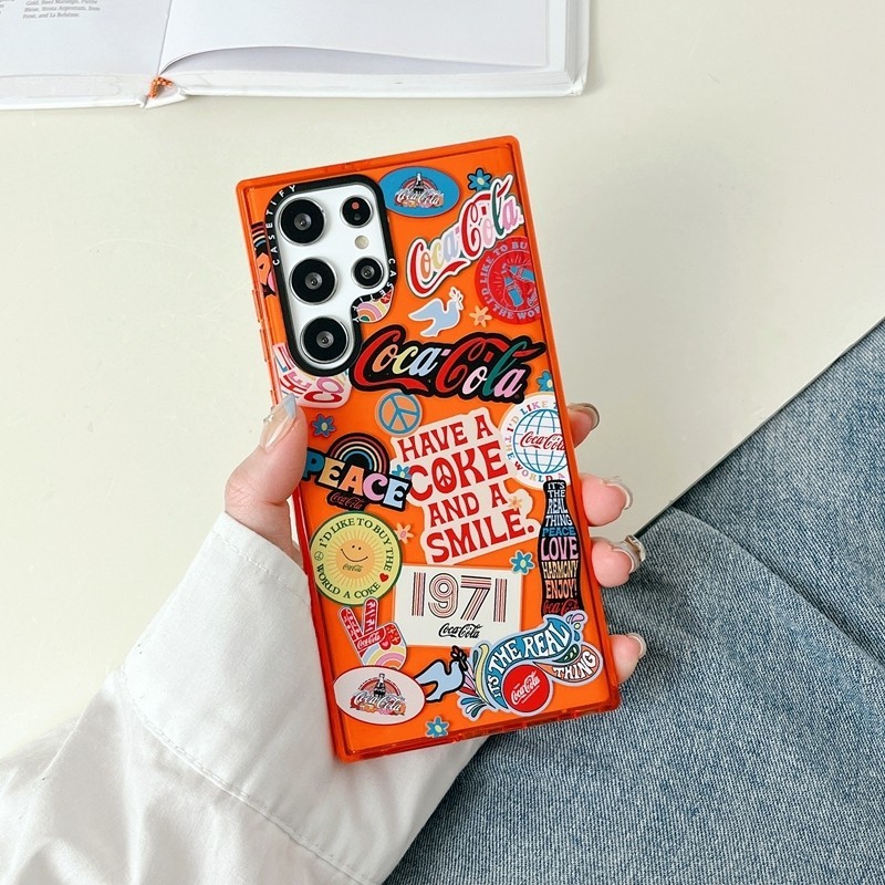 CASETiFY Coca Cola Case For Samsung Galaxy S24 S23 S22 S21 Plus Ultra ...
