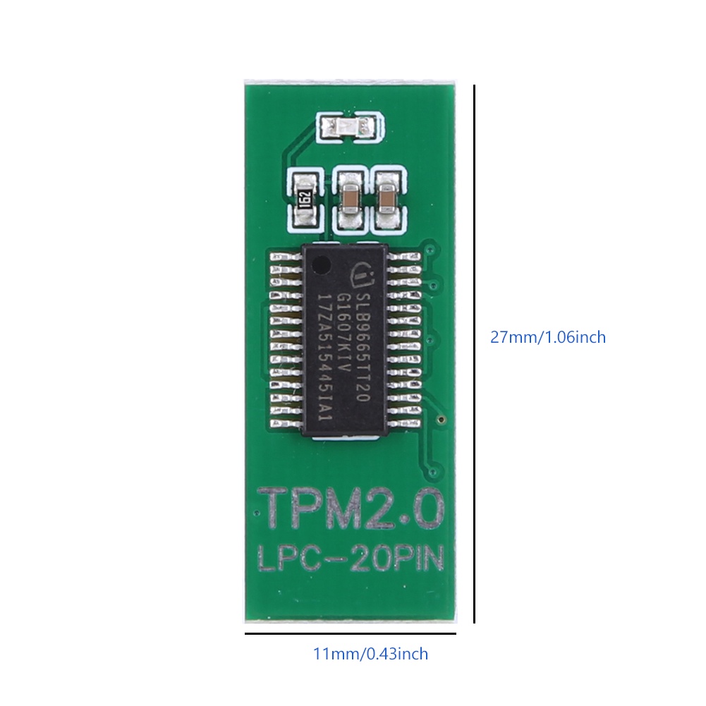 Mô-đun Mã Hóa tpm 2.0 lpc-20pin Cho asus gigabyte | Shopee Việt Nam