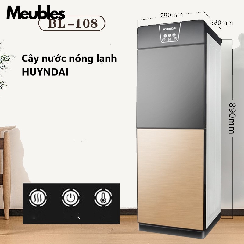 Cây nước nóng lạnh huyndai BL-108 thế hệ mới, an toàn, tiết kiệm điện bh 12 th | Shopee Việt Nam