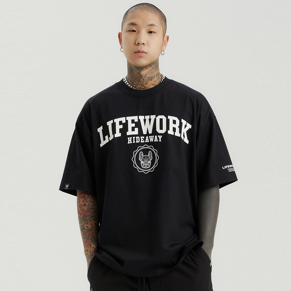 [CHÍNH HÃNG] Áo thun Life work hideaway basic - đọc kỹ mô tả | Shopee ...