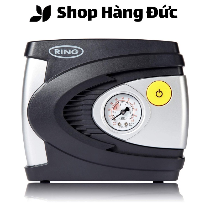 Máy Bơm Lốp Ô Tô Nội Địa Đức Điện Tử Mini Ring RAC610, Thiết Kế Tiện ...