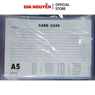 Card Case Khổ A3/ A4/ A5 - Tấm Nhựa Trong Suốt Để Lưu Tài Liệu - Card ...