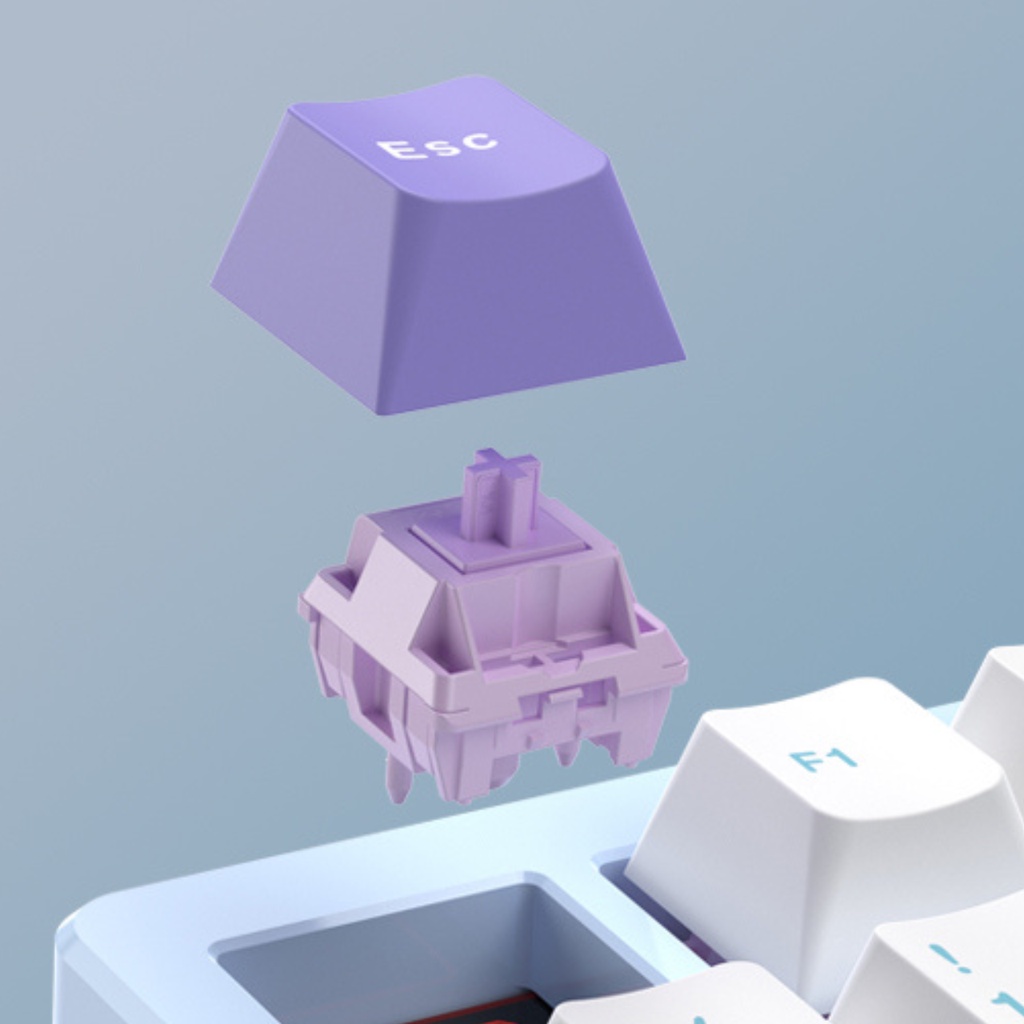 Switch HMX Ziwei - linear, 5 pin - âm poppy siêu ngon, công tắc bàn ...